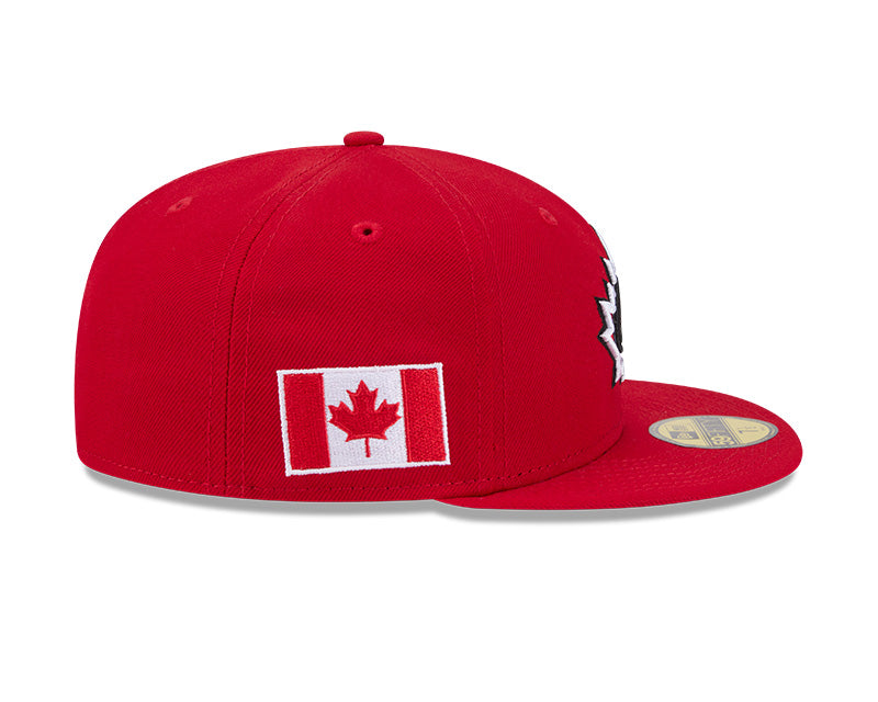 New Era Men's Canada World Baseball Classic 5950 Fitted Cap