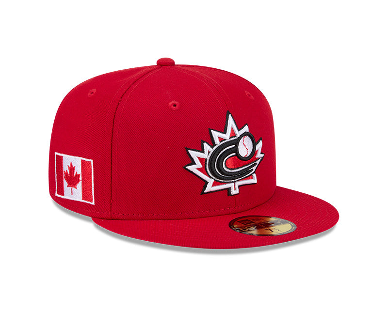 New Era Men's Canada World Baseball Classic 5950 Fitted Cap
