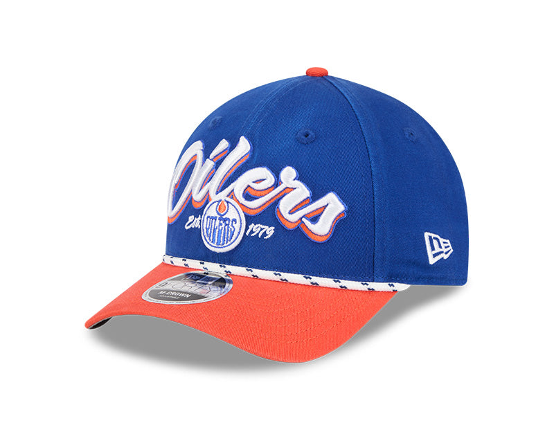 New Era Men's NHL Edmonton Oilers 940 M-Crown Team Loyal Hat