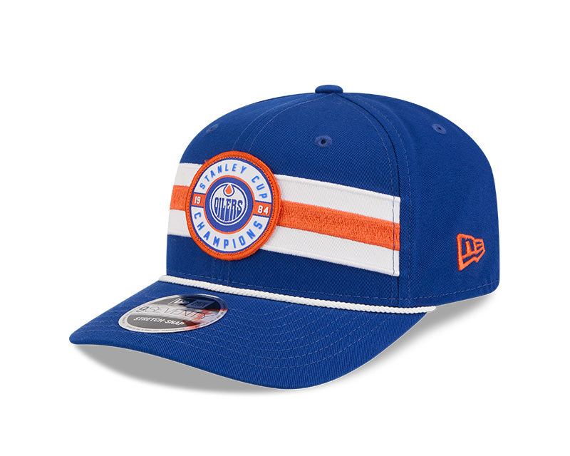New Era Men's NHL Edmonton Oilers 970SS '84 Cup Champs Cap