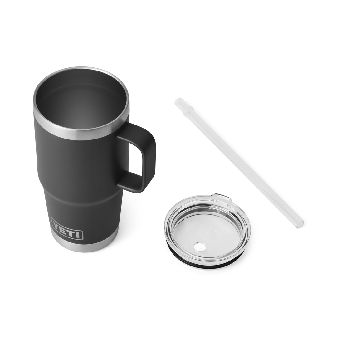 YETI Rambler Straw Mug 25oz Black