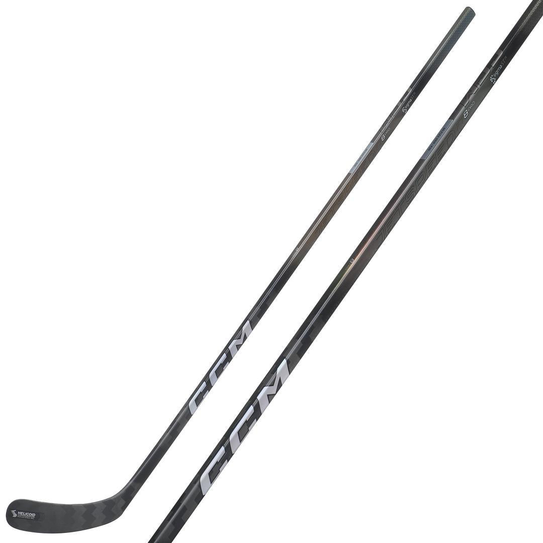 CCM Junior Jetspeed FT8 Pro Charcoal Hockey Player Stick