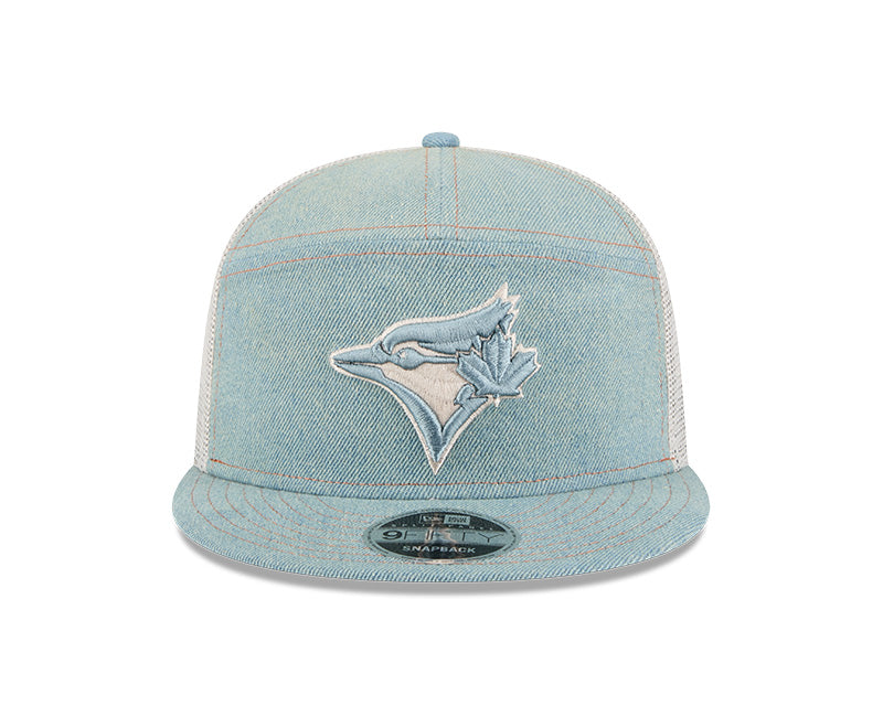 New Era Men's MLB Toronto Blue Jays 950SP Denim Split Panel Hat